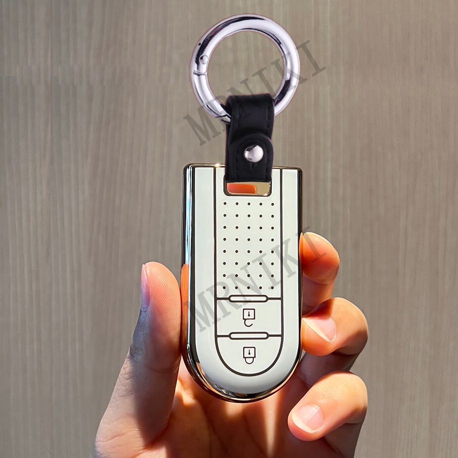 For Toyota Rush Wigo Gen 3 Keyless Remote Key Chrome Reflection Tpu ...