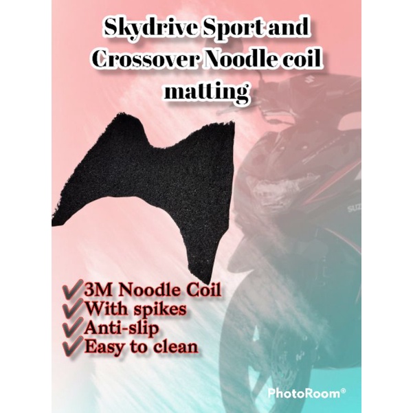 Skydrive Sport /Crossover Noodle Coil Footboard Matting | Shopee ...