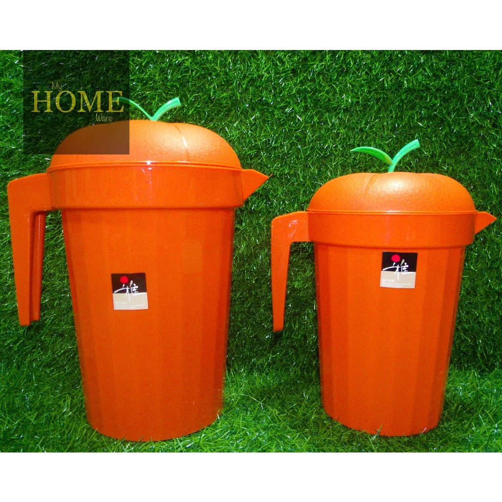 Fruit Design Pitcher/Pitchel with extra wide opening with Lid & Handle ...