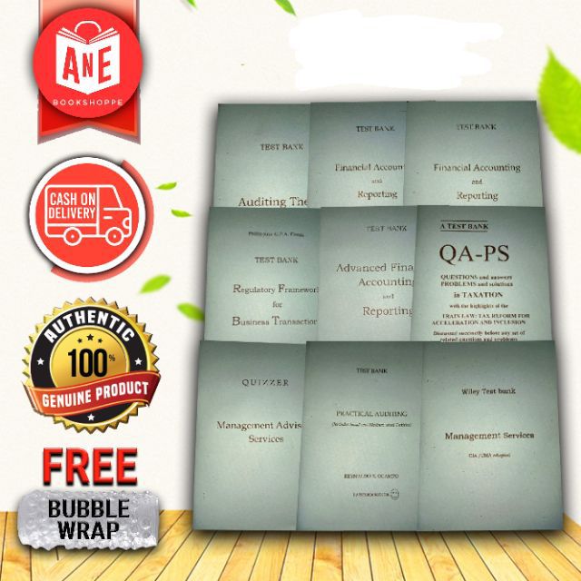 ORIGINAL ACCOUNTING REVIEWER TESTBANK (All Latest Edition with Answers ...