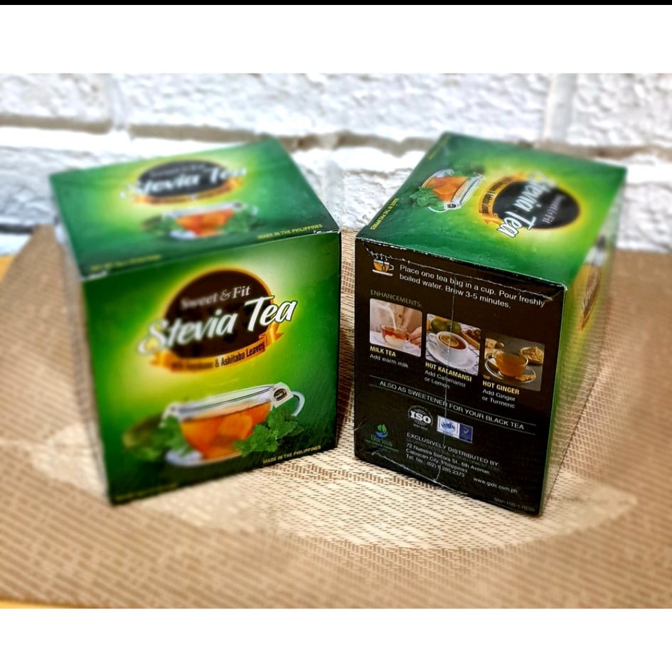 Sweet & Fit Stevia Tea (10Bags) | Shopee Philippines