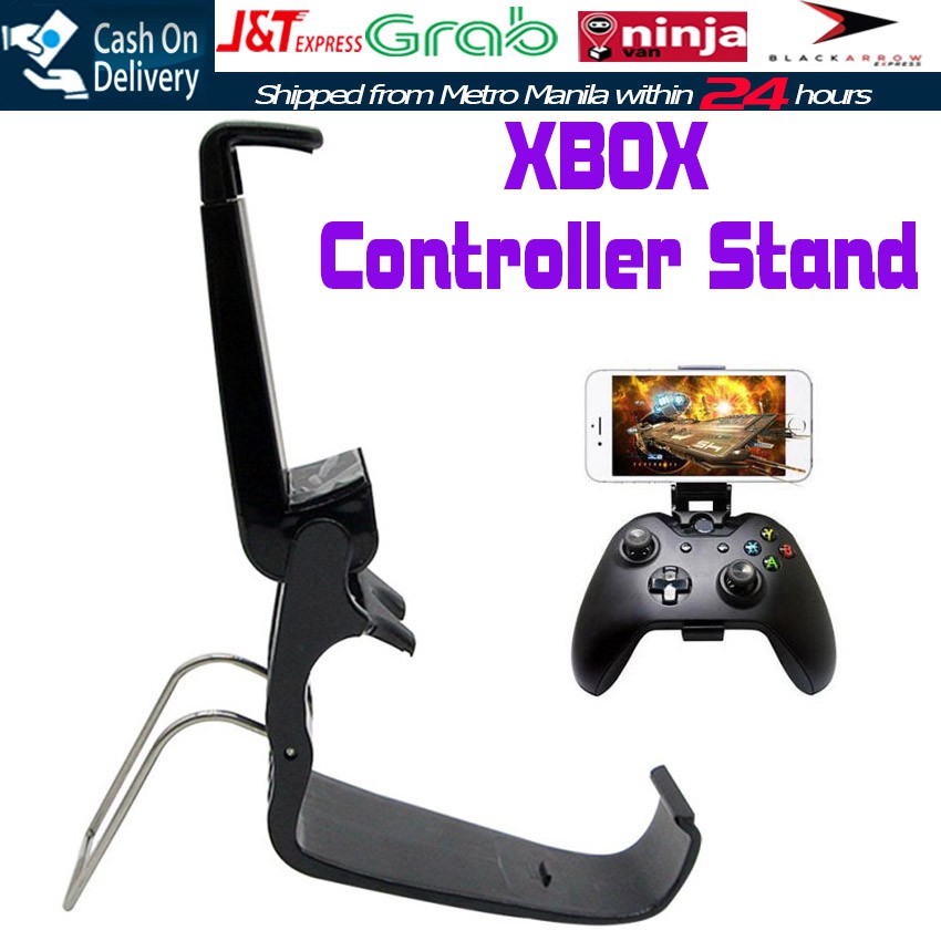 Universal Phone Mount Bracket Gamepad Controller Clip with Stand Holder for Xbox One Handle ...