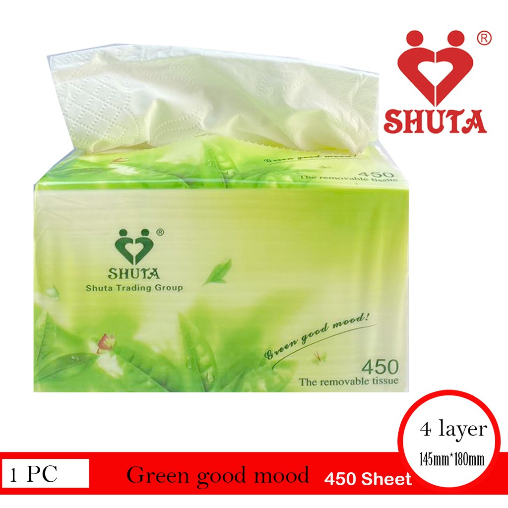 Legit Shuta Green Removable Tissue 1 Pc / 14 x 9 Cm | Shopee Philippines