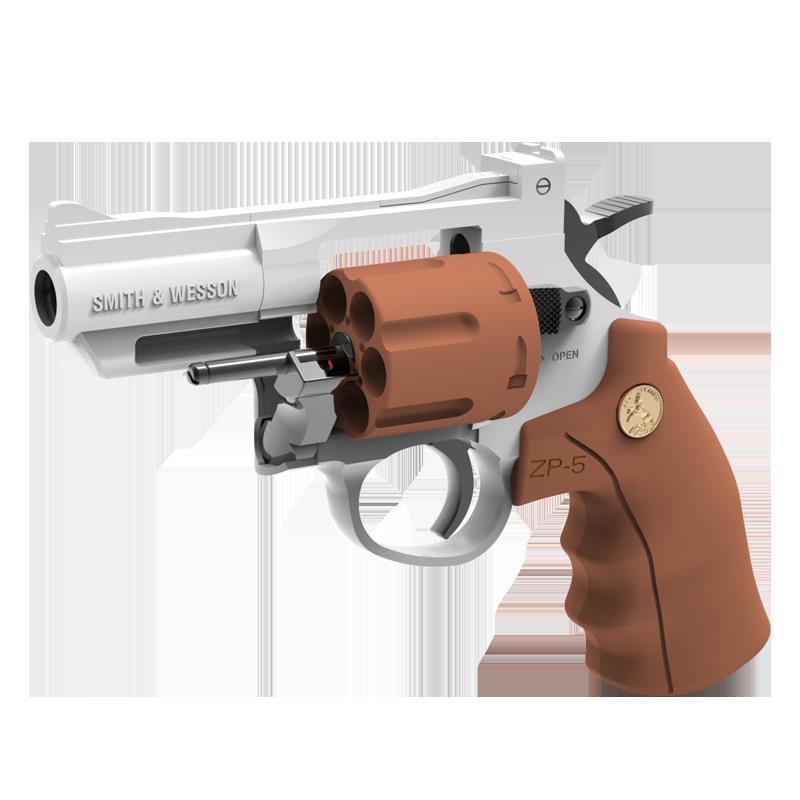 Revolver ZP5 Pistol Launcher Safe Soft Bullet Toy Gun Weapon Airsoft ...