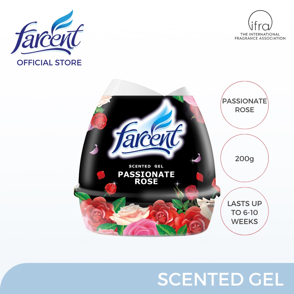 Farcent Scented Gel - Passionate Rose 200g | Shopee Philippines