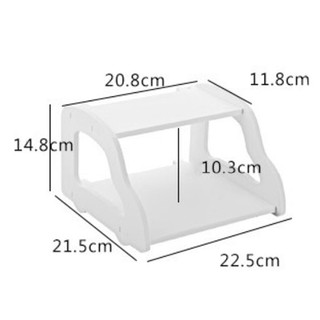 Double Layer Wifi Router Storage Rack Non Drilling Seamless Nail Wall ...