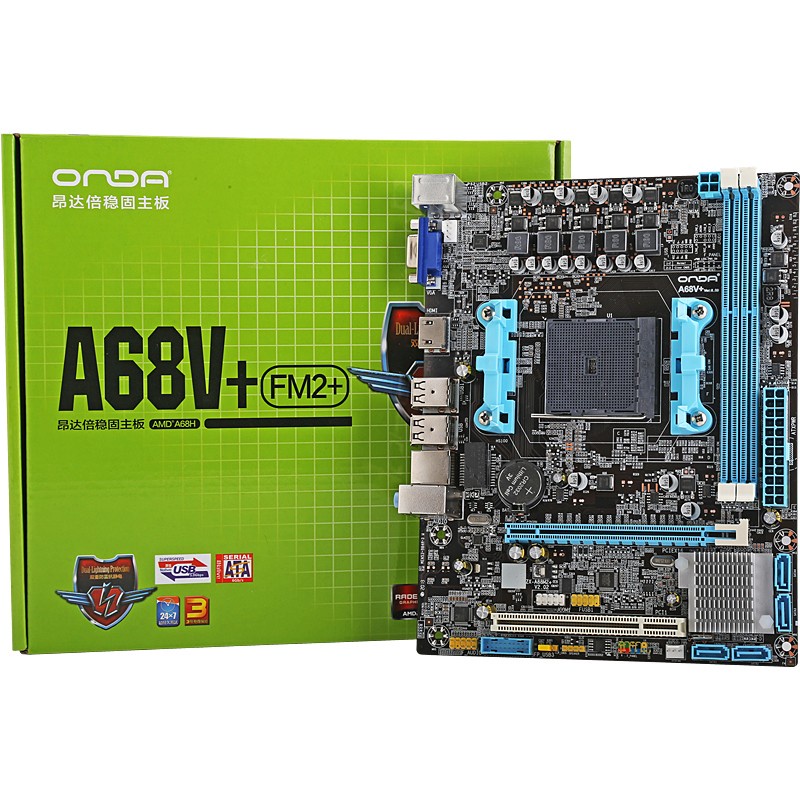 ONDA A68V+ AMD FM2+ MOTHERBOARD DESKTOP COMPUTER CPU A6 A8 A10 | Shopee Philippines