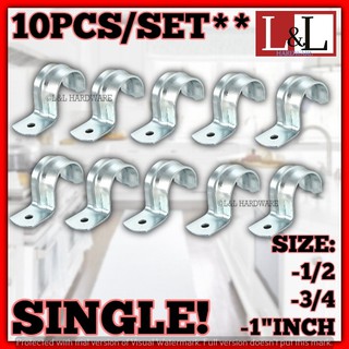 3308 10PCS Rigid Conduit SINGLE Hole Straps Clips Clamps RSC Single ...