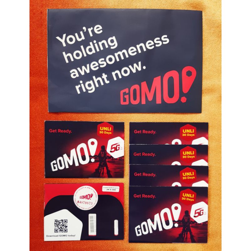 GOMO SIM W 30 DAYS UNLI DATA Shopee Philippines