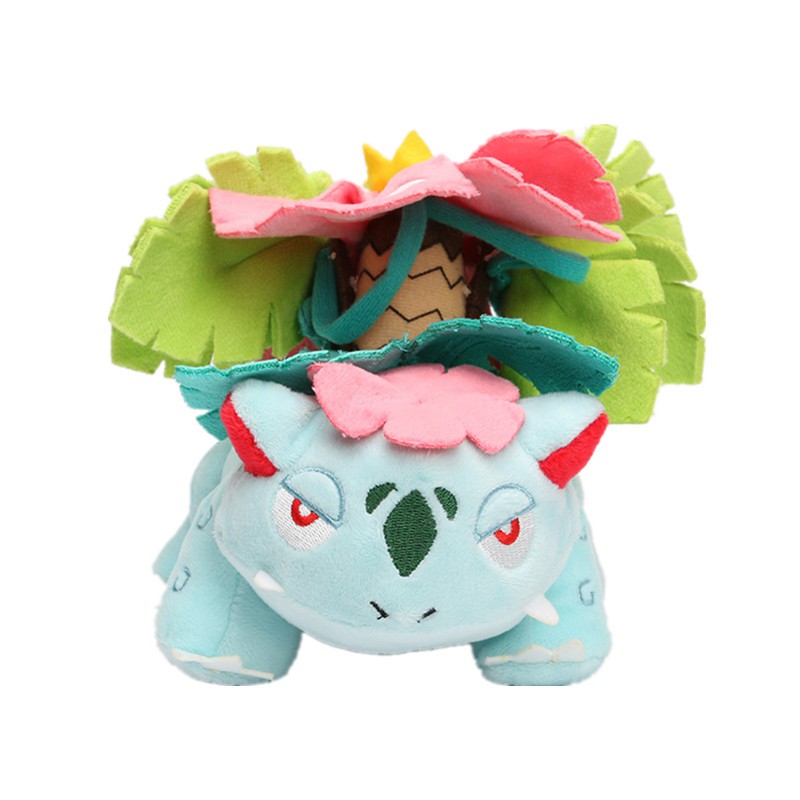 15cm Pokemon Plush Toys Mega Evolution Venusaur Soft Stuffed Toy ...
