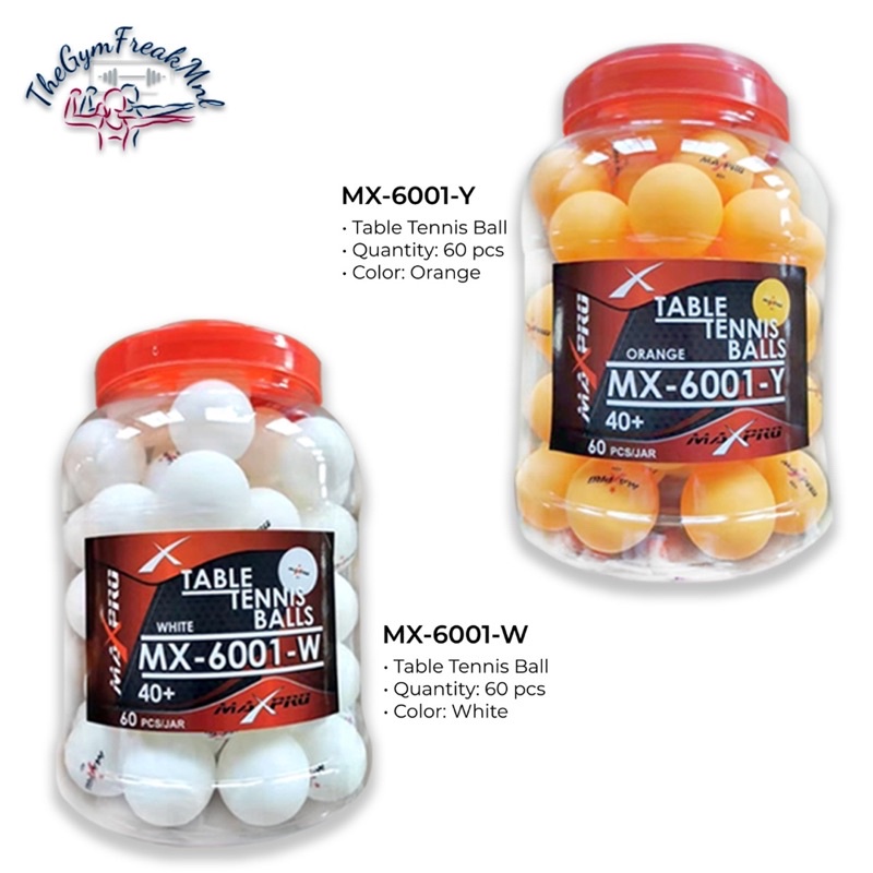 Ping Pong Balls Table Tennis Balls (60PCS/Jar) | Shopee Philippines