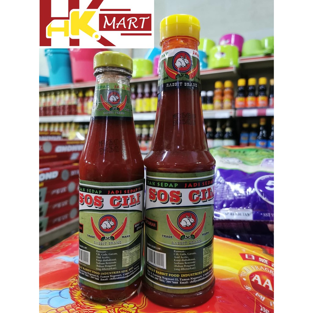 Cap Arnab Sauce Chili/ Sos cili 650g/340g | Shopee Philippines