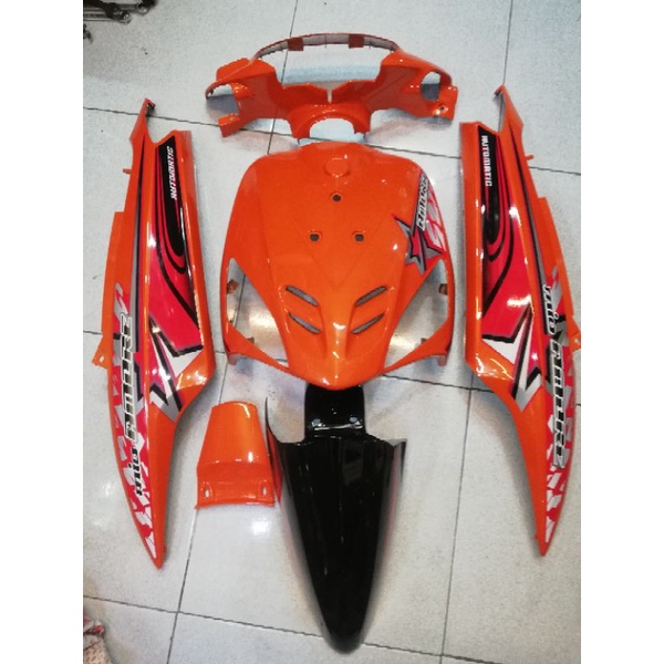 5vv MIO 1 FAIRINGS ORANGE AMORE DECALS & MAGENTA MX DECALS | Shopee ...
