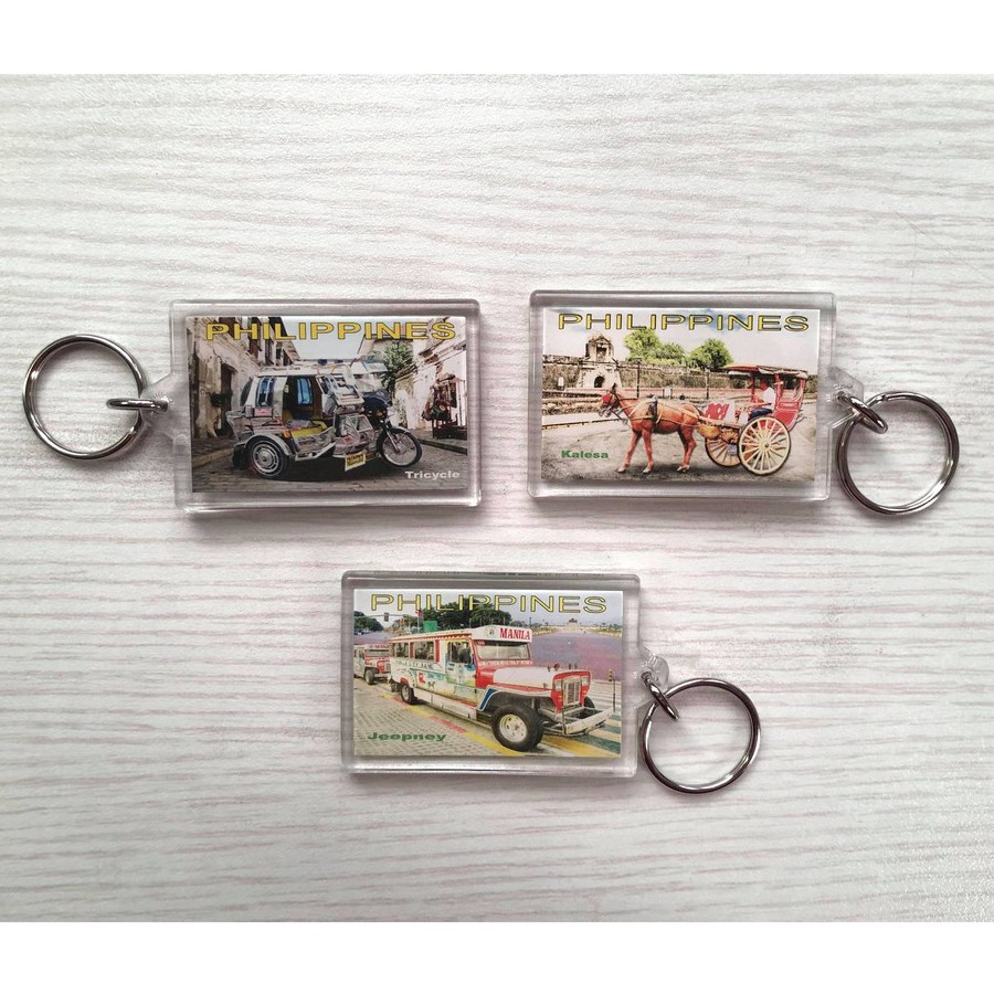 Philippine Souvenir Laminated Keychains (Sets) | Shopee Philippines
