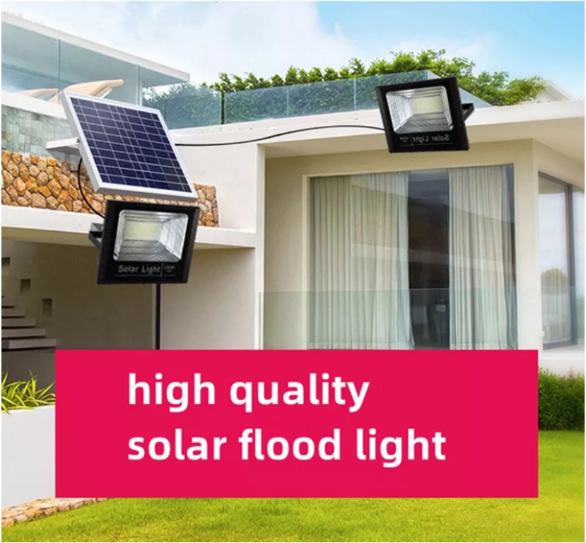 Solar LED Flood Light 100W 65W 60W 40W Outdoor Waterproof Street Lamp ...