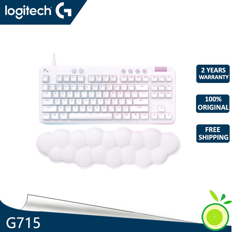 Logitech G715 Wired Mechanical Keyboard Gaming Gaming 87-Key RGB ...