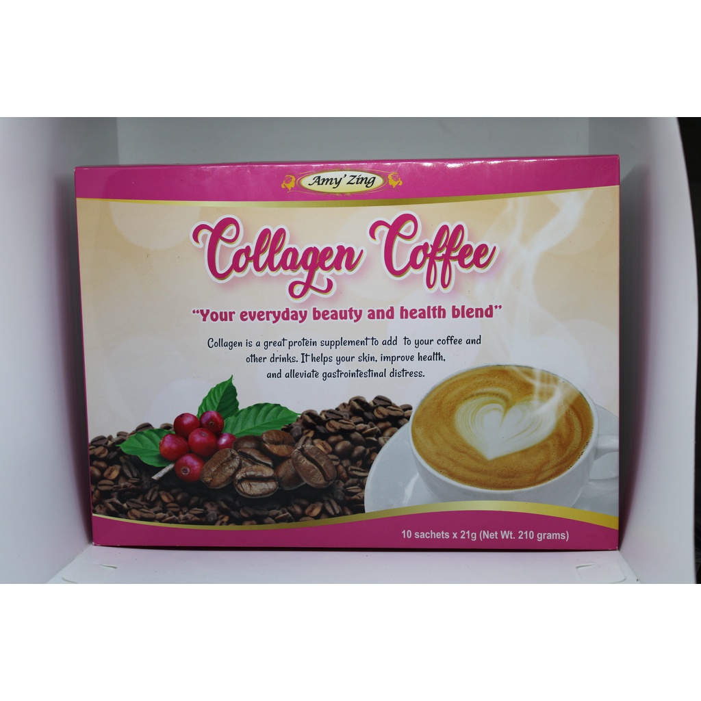 AMY'ZING COLLAGEN COFFEE | Shopee Philippines