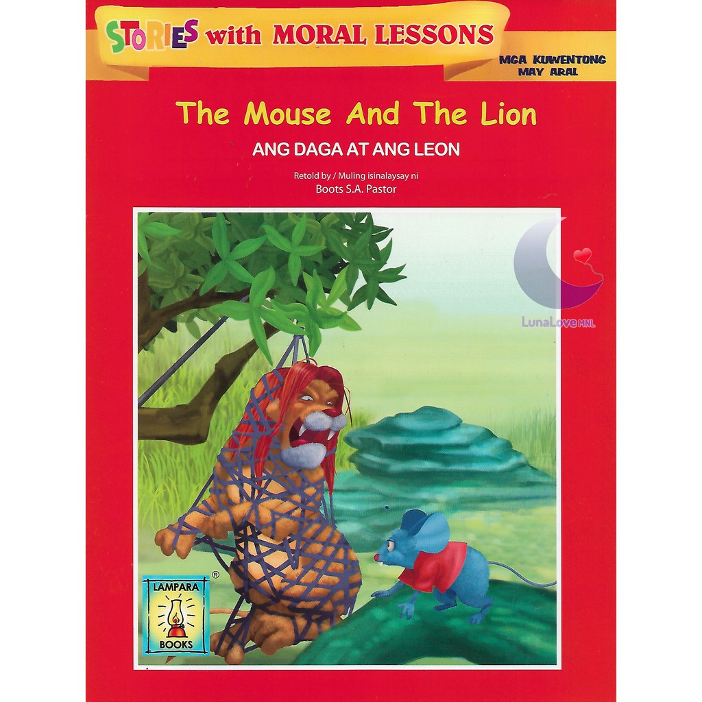The Mouse and the Lion | Lampara Books | English Filipino Bilingual ...