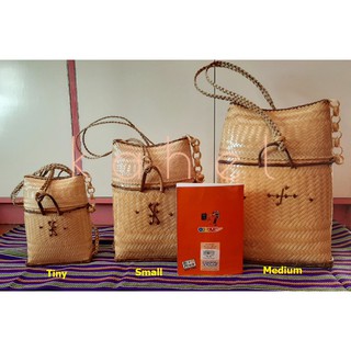Pasiking Rattan/Bamboo Ethnic Backpack | Shopee Philippines