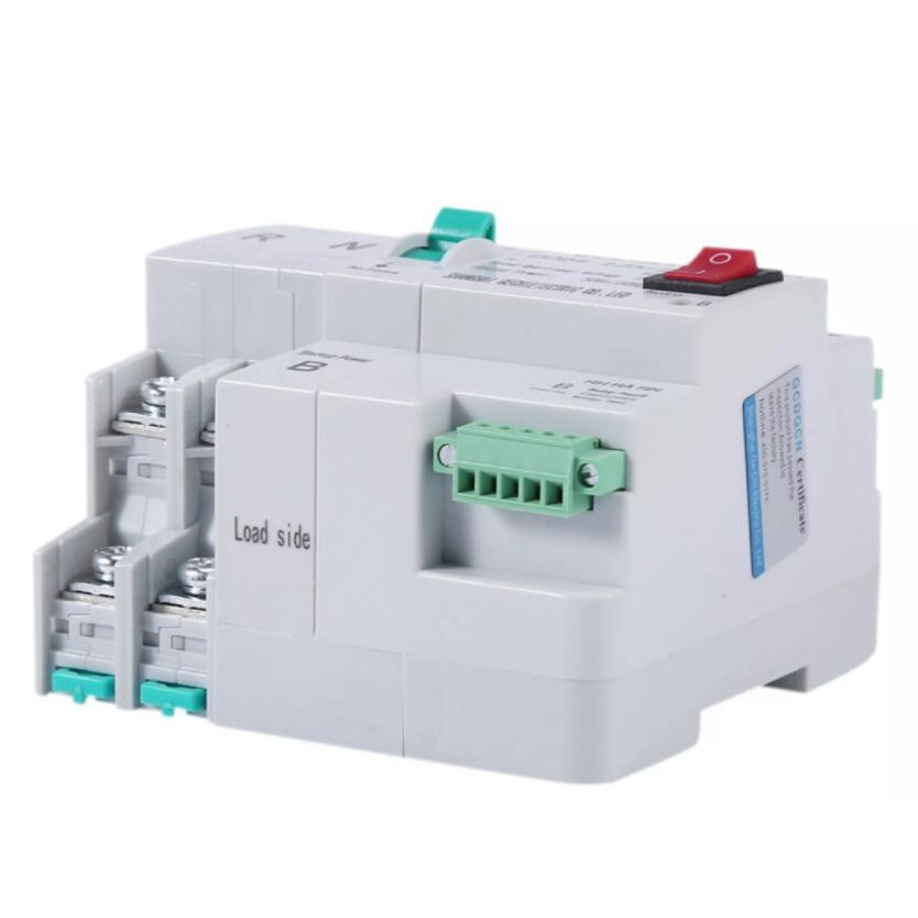 MCB type Dual Power Automatic transfer switch ATS 2P 63A 100A ATS ...