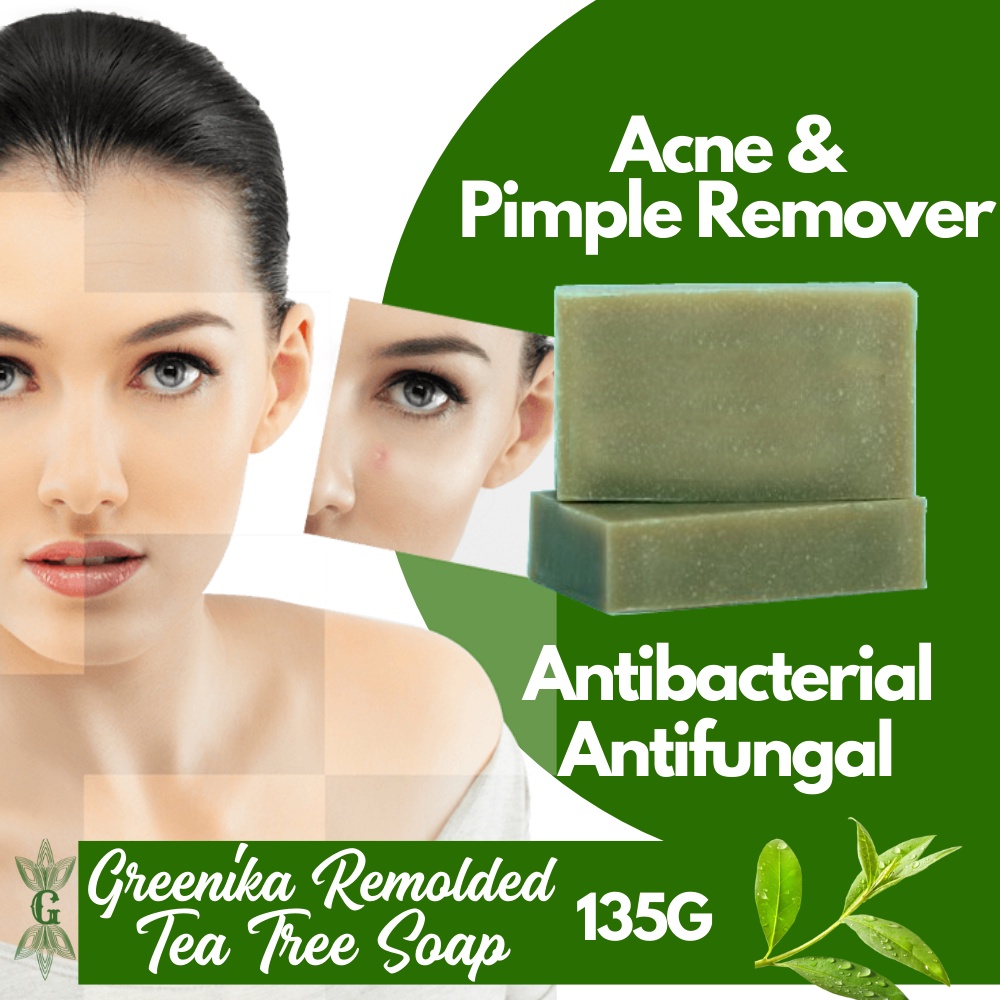 [ REMOLDED ORGANIC TEA TREE SOAP ] Greenika Remolded Organic Tea Tree ...