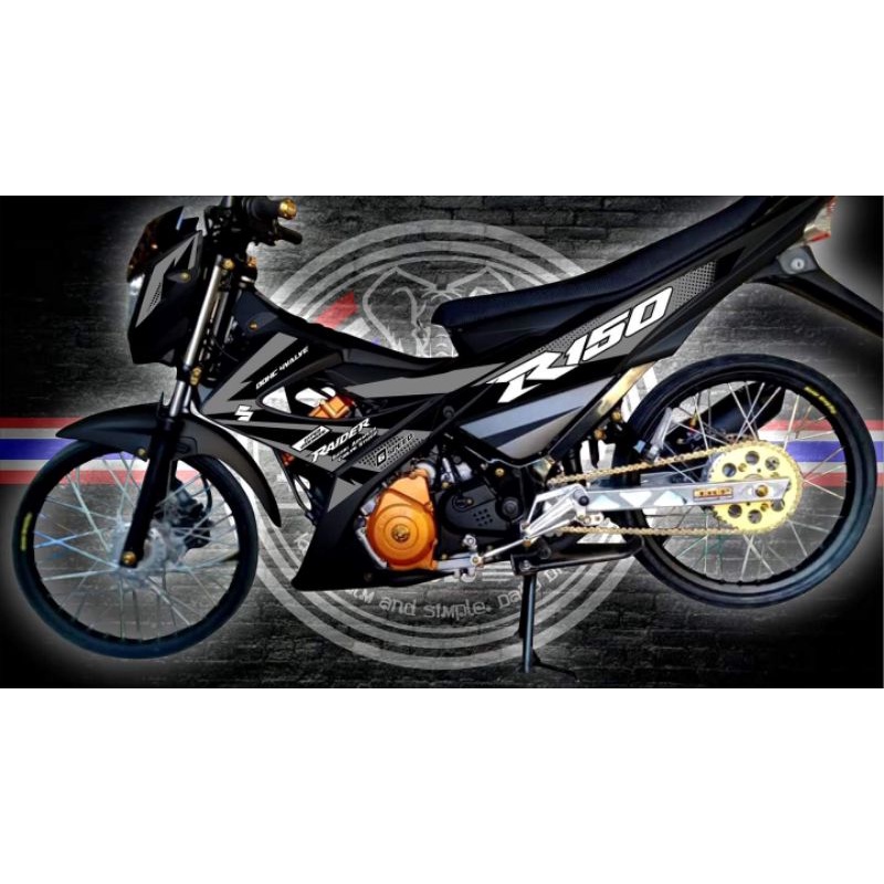 Suzuki Raider R150 Reborn Stock Size Decal | Shopee Philippines