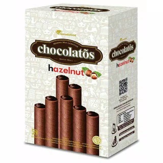 Gerry Chocolatos Wafer Roll Contents 24 pcs | Shopee Philippines