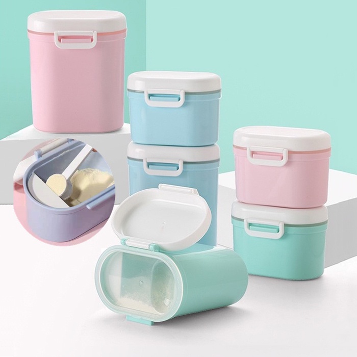 Baby Milk Powder Box Airtight Food Storage Container Snack Portable Box ...