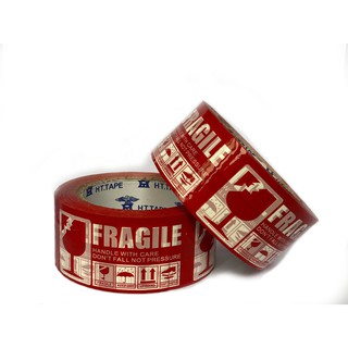 Fragile Tape (RED/WHITE/YELLOW)|Clear 1"100/ 2"100/2"200 Packaging Tape ...