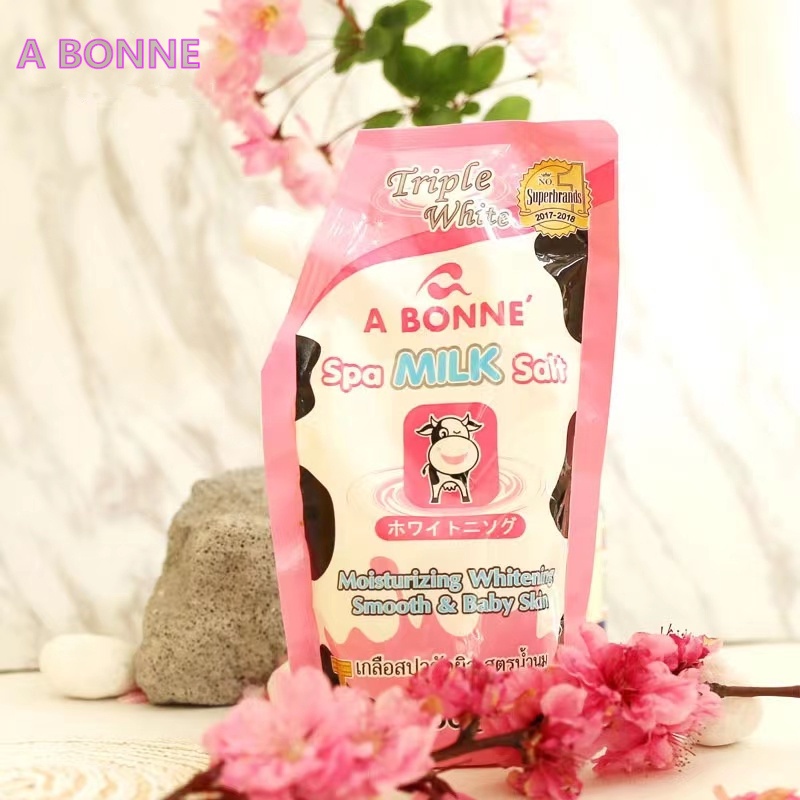 A Bonne Spa Milk Salt Scrub Collagen A Bonne Spa Deep CleaningMilk Salt ...