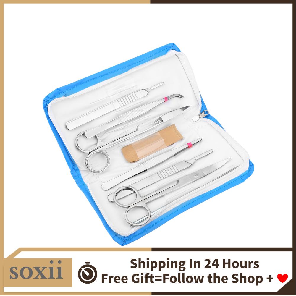 7pcs Medical Biology Dissection Dissecting Tools Kit Set Lab Stainless Steel | Shopee Philippines