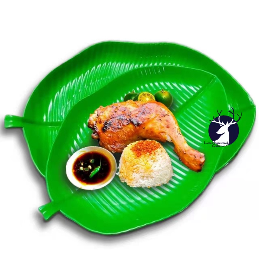 INASAL LEAF PLATE LARGE BANANA LEAF PLATE INASAL DAHON PLATE MALAKI ...
