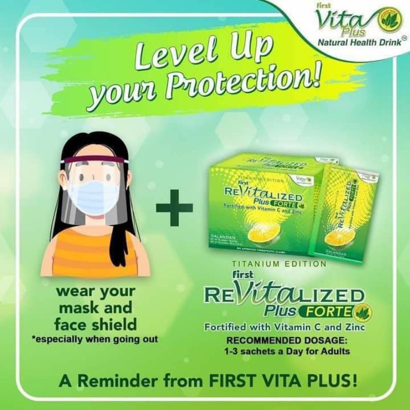Titanium First Vita Plus Revitalized Dalandan Enhanced with Vitamin C and Zinc box of 20 sachets ...