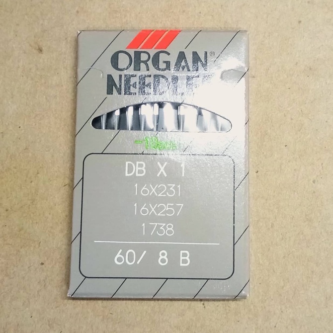 ( DB x 1 Ballpoint ) Organ Needles for Sewing Machine - Garments ...