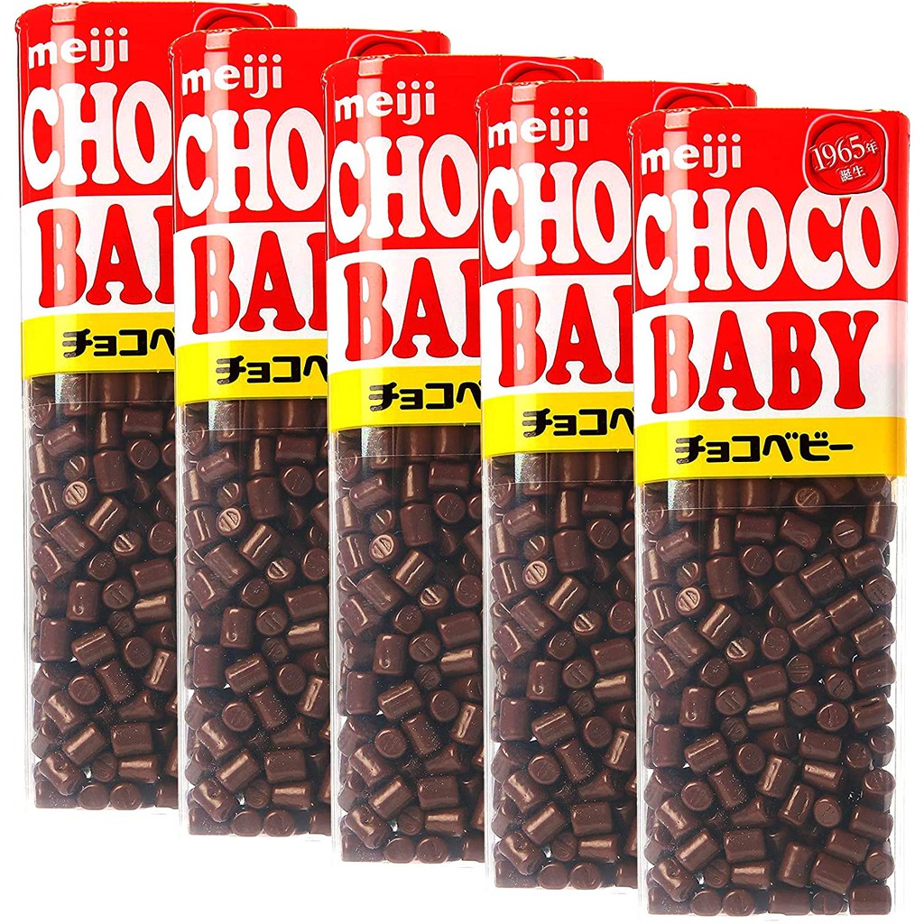 JAPAN Imported GIANT Meiji Chocolate Chocobaby Choco Baby 102g | Shopee ...