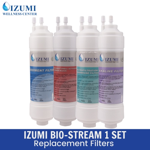 IZUMI 4 Stage Water Filter Set Bio-Stream | Shopee Philippines