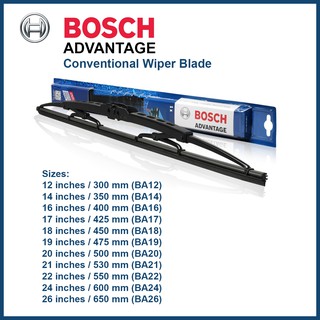Bosch Wiper Blade ADVANTAGE BA 12 14 16 17 18 19 20 21 22 24 26 ...