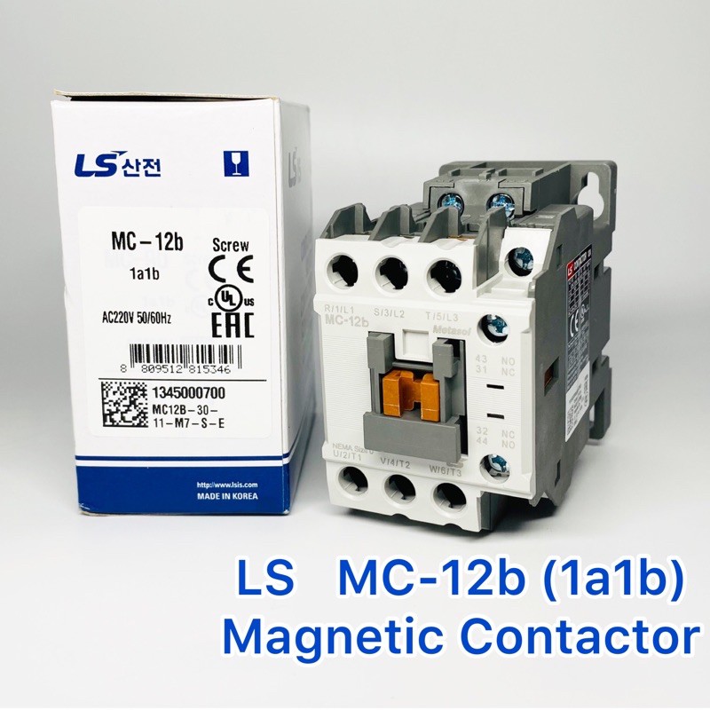 LS MC12b Magnetic Contactor 220V AC Made in Taiwan | Shopee Philippines