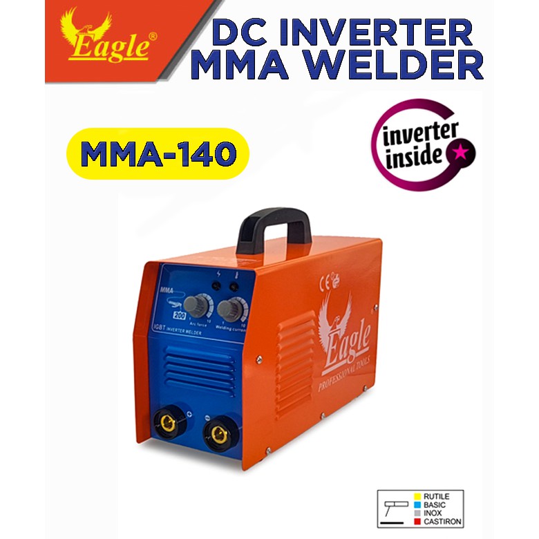 Eagle DC Inverter MMA Welder (MMA140) | Shopee Philippines