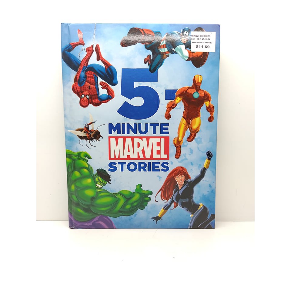 5-MINUTE MARVEL STORIES (HARDCOVER) (PADDED COVER) | Shopee Philippines