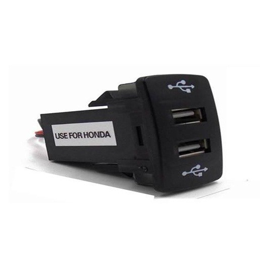 dual usb port for honda and other types of vehicle | Shopee Philippines