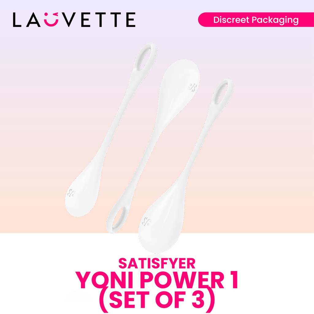 Satisfyer Yoni Power 1 (Set of 3) | Kegel Balls | Shopee Philippines
