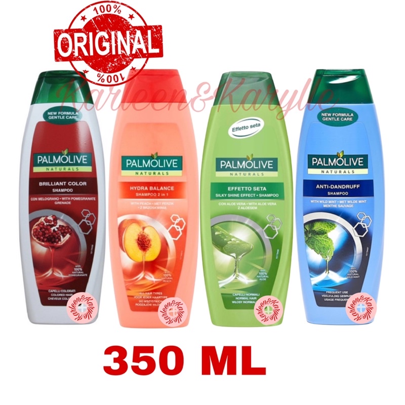 Palmolive Shampoo 350 ML Brilliant Color/ Silky Shine/ Hydra Balance ...