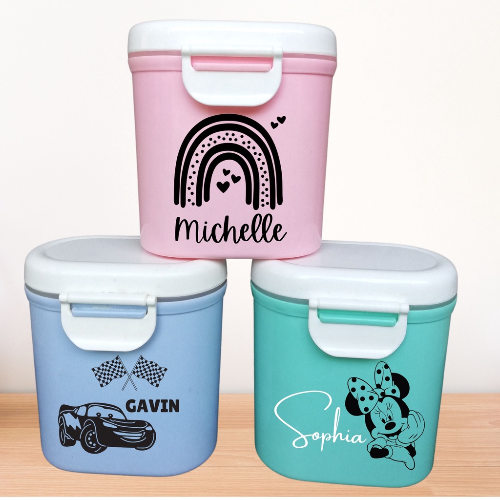 Customize Large Baby Milk Powder Box With Spoon BPA Free Portable Food ...