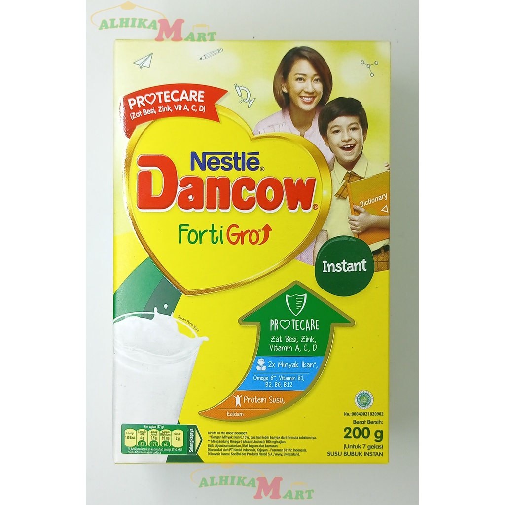 Nestle Dancow Fortigro Instant Net 200 g | Shopee Philippines