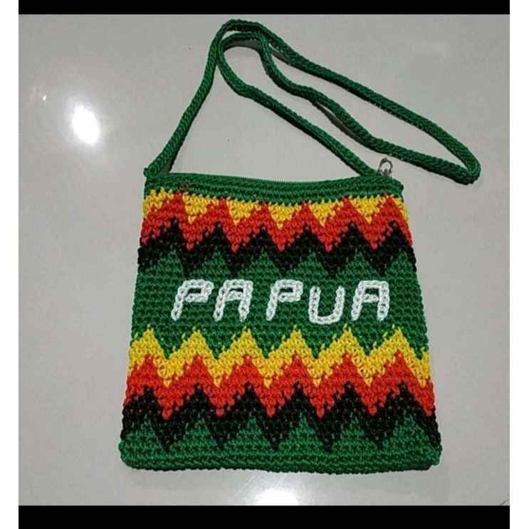 Papua RASTA Bag, NOKEN PAPUA Bag, NOKEN PAPUA RASTA RASTA, NOKEN ZIGZAG ...