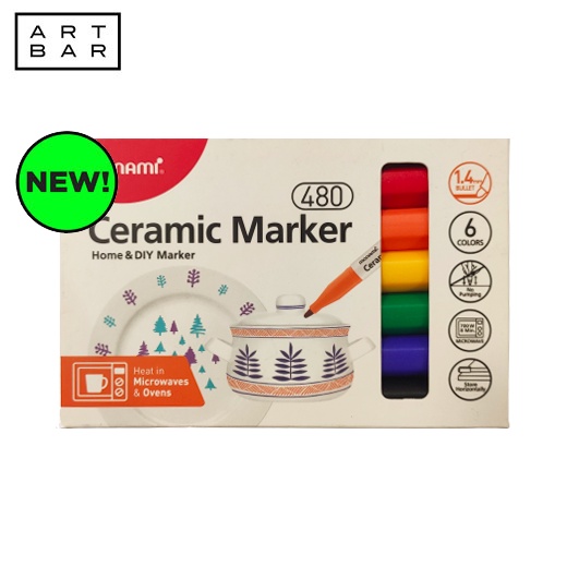 Monami Ceramic Marker 6S - Art Bar PH | Shopee Philippines