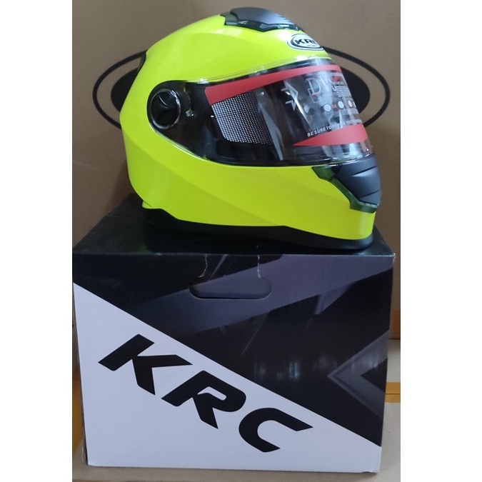 322 KRC Dual Visor Full Face Helmet | Shopee Philippines