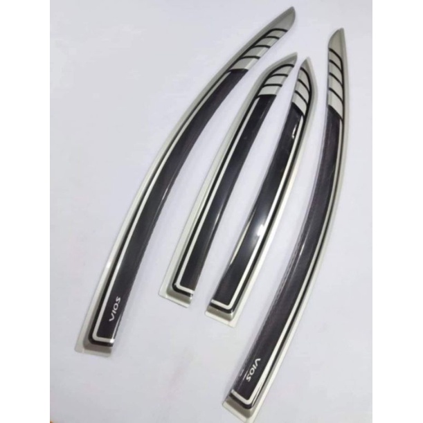 Toyota Vios Two Tone Rain Visor (2013-2018) | Shopee Philippines