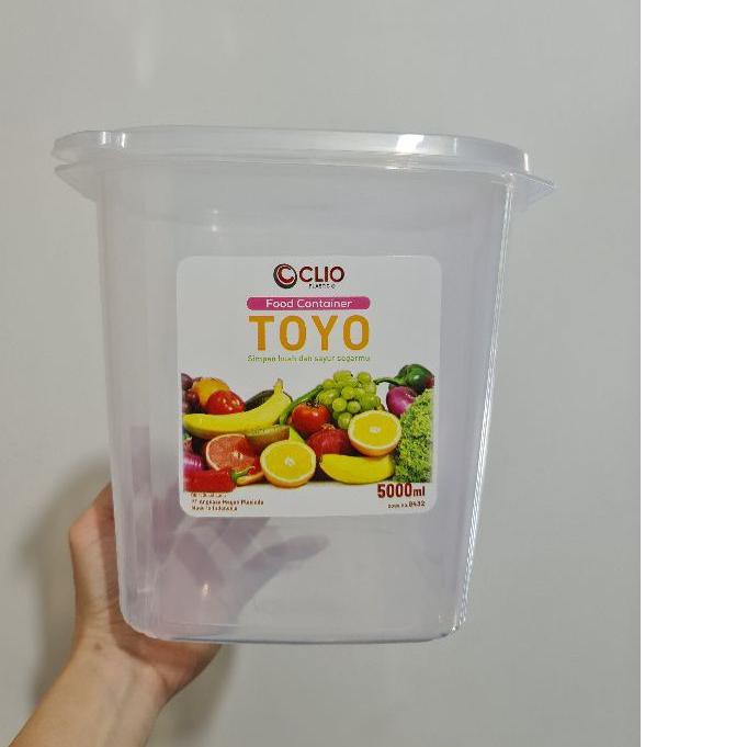 5 Liters Plastic Jar - Jar - food container Toyo clio 5liter | Shopee ...